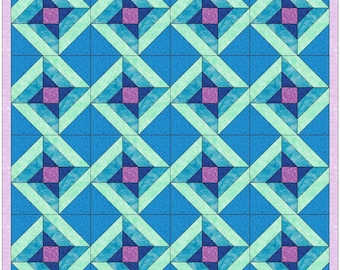 Celtic Strip Star Quilt Templates Quilting Block Pattern PDF - Etsy Canada