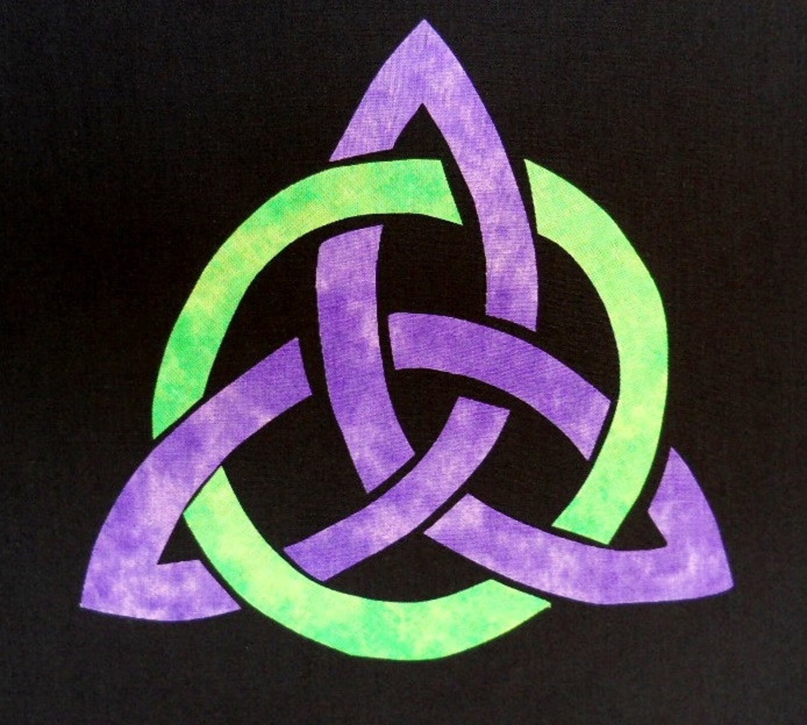 4 Celtic Triquetra Quilt Applique Patterns set 1 - Etsy