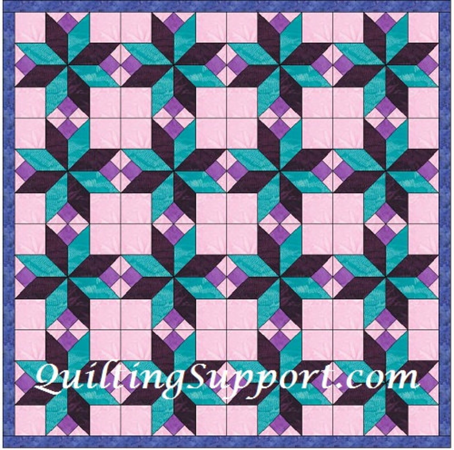 Diamond Star Quilt 15 Inch Template Quilting Block Pattern PDF - Etsy