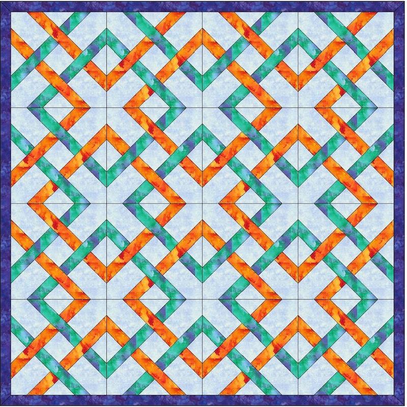 Trinity Celtic Knot Quilt Pattern - Etsy