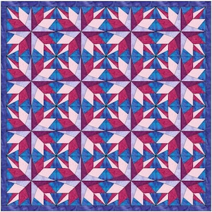 Guiding Star Quilt 15 Inch Quilt Block Template Pattern PDF - Etsy