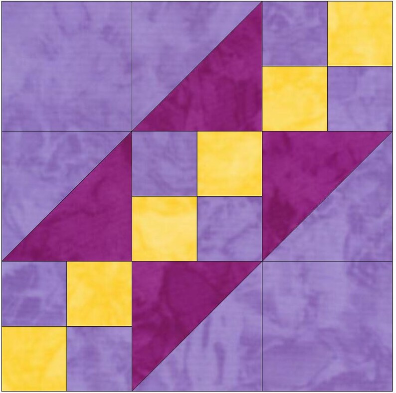 Road to California Quilt Set 1 of 15 Inch Block Template - Etsy