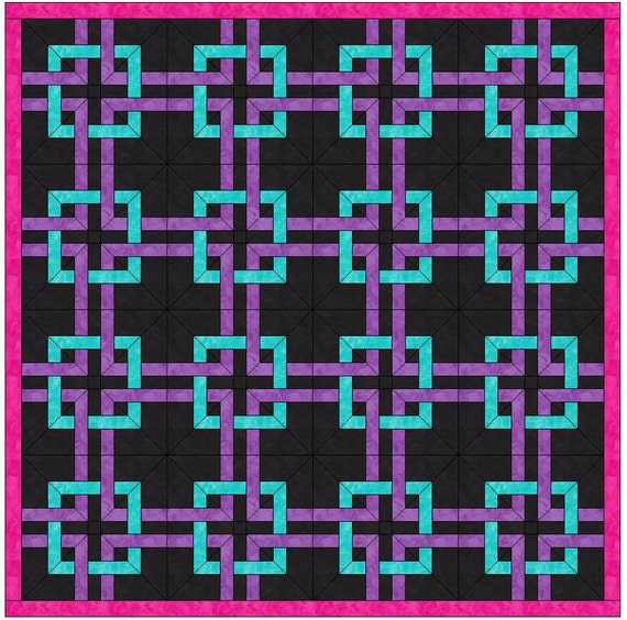 Celtic Knot Quilt Block Pattern