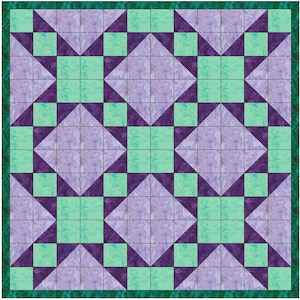 Road to California Quilt Paper Piece Foundation Quilting Block Pattern ...
