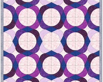 Tunnel Vision Quilt Pattern-pdf - Etsy