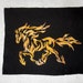 Blazing Flaming Horse Quilt Applique Pattern Design - Etsy
