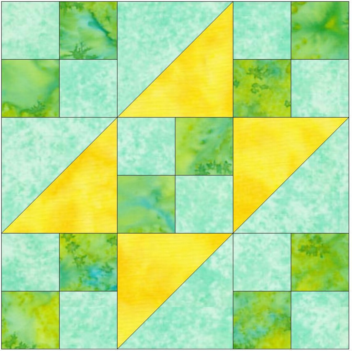 Road to California Quilt Template 15 Inch Block Pattern PDF - Etsy