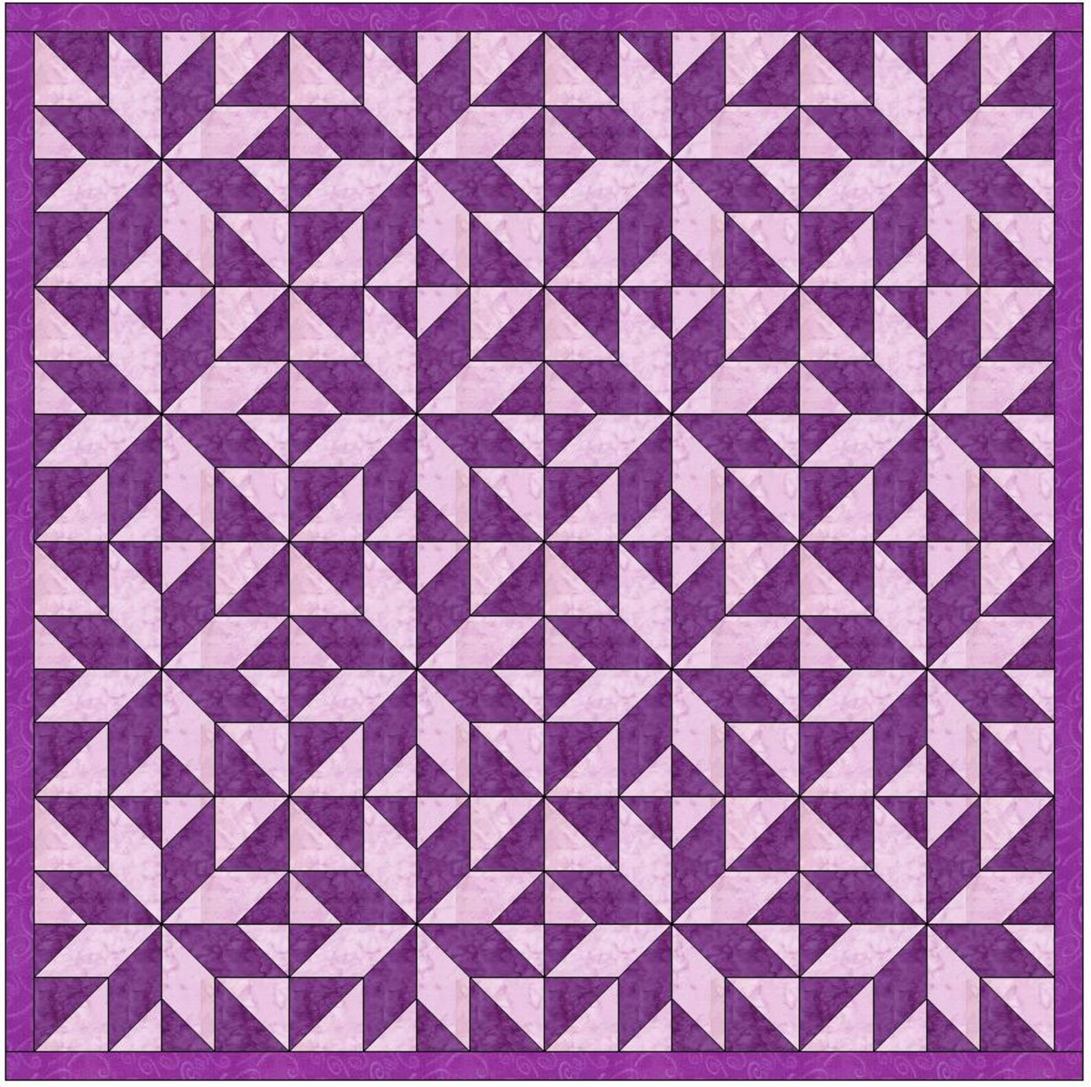 LM Star 4 8 Pointed Star Paper Piece Foundation Quilting - Etsy