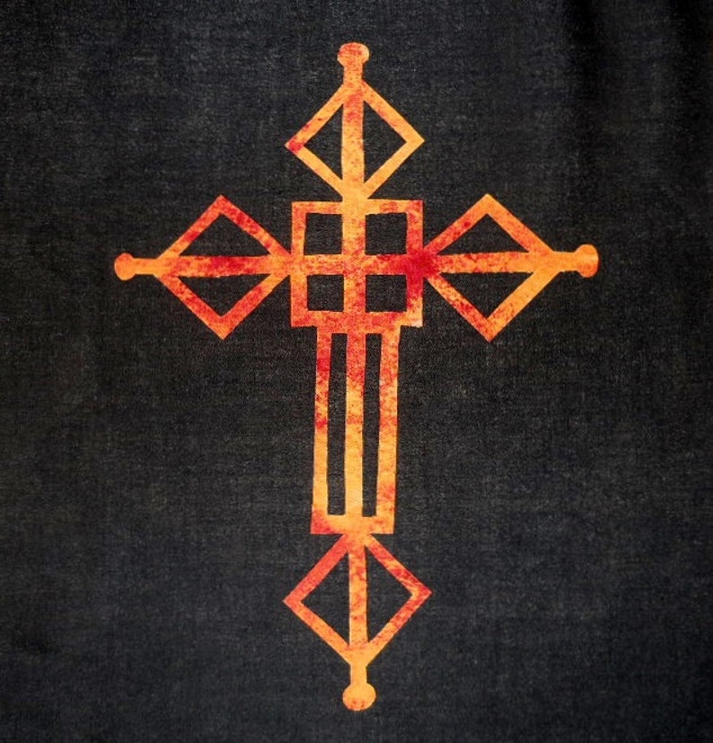 Ethiopian Cross Block Quilt Applique Pattern LARGE Design PDF - Etsy