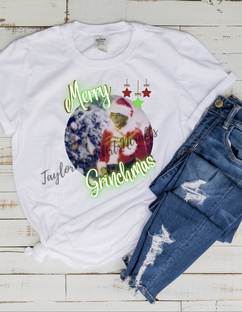 Merry Grinchmas PNG Digitial Download for Sublimation, Transparent ...