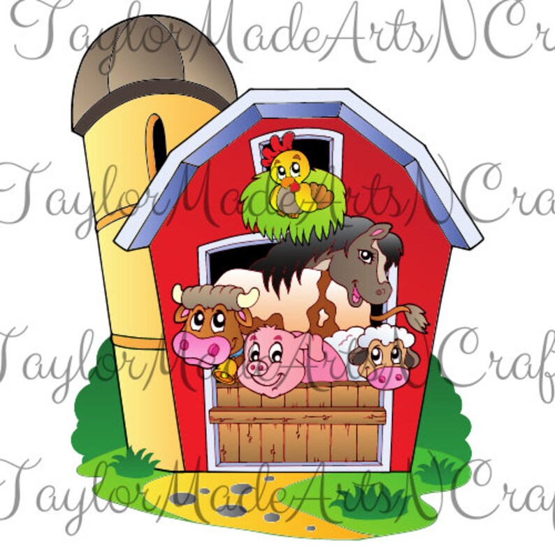 Barnyard Friends PNG, Digital Download, Transparent Background - Etsy