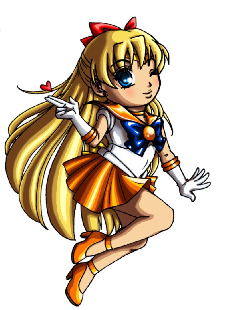 Sailor Moon Sticker moon, Mercury, Mars, Jupiter or Venus - Etsy