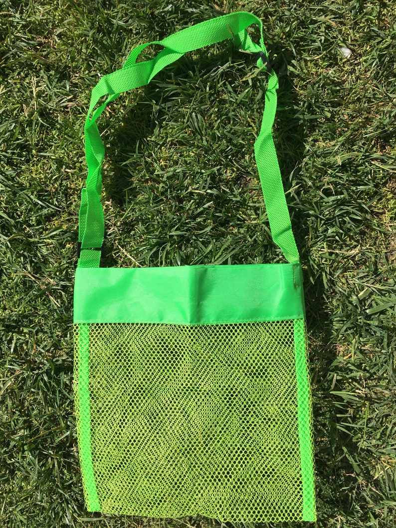 Personalized Seashell Mesh Bag. FAST Shipping | Etsy