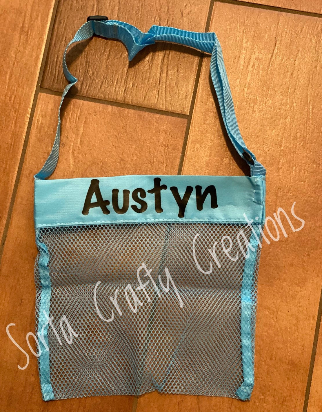 Personalized Seashell Mesh Bag. FAST Shipping - Etsy