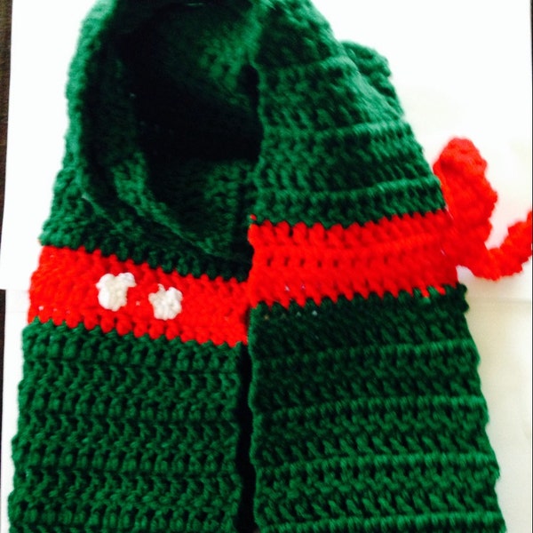 Ninja Turtle Scarf - Etsy