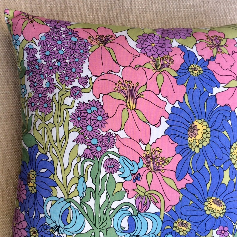 Sanderson florabelle Floral Vintage Fabric Cushion - Etsy