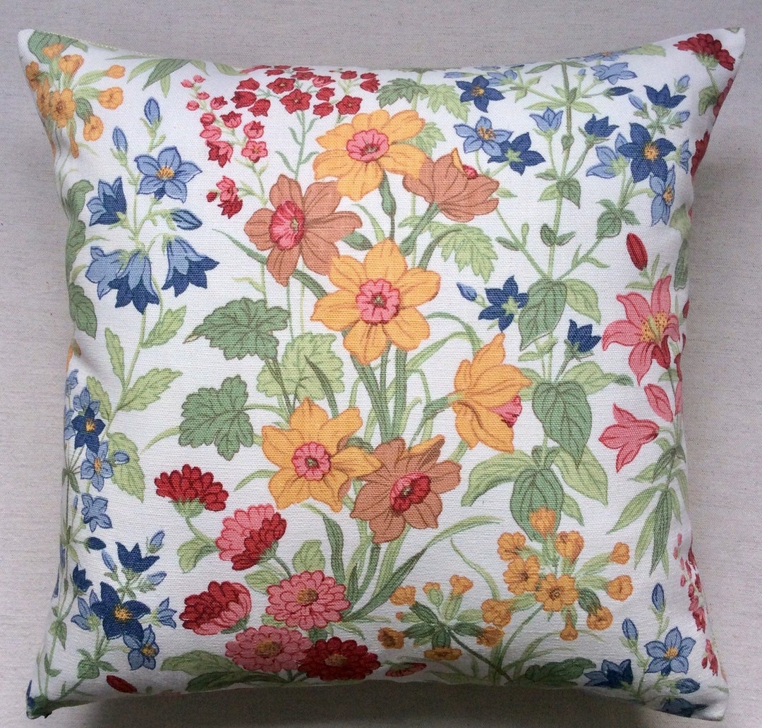 Vintage Linen Floral Fabric Cushion Norwich By Etsy UK Vintage Linen Floral Fabric Cushion Norwich By Etsy UK