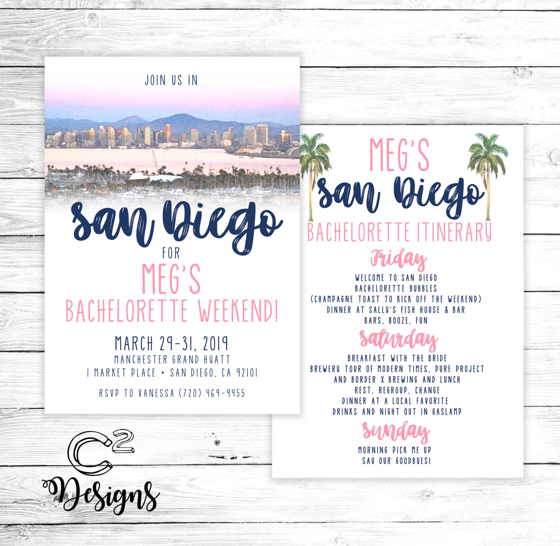 San Diego Bachelorette Party Invitation Itinerary Etsy san-diego-bachelorette-party-invitation-itinerary-etsy
