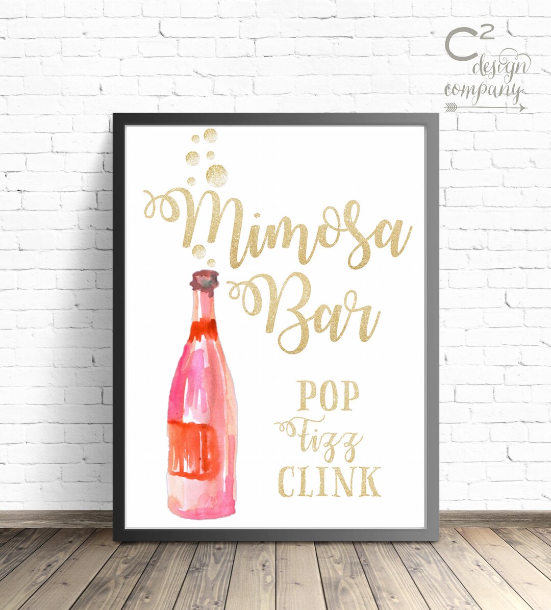 Mimosa Bar Sign - Instant Download Printable Sign - Etsy