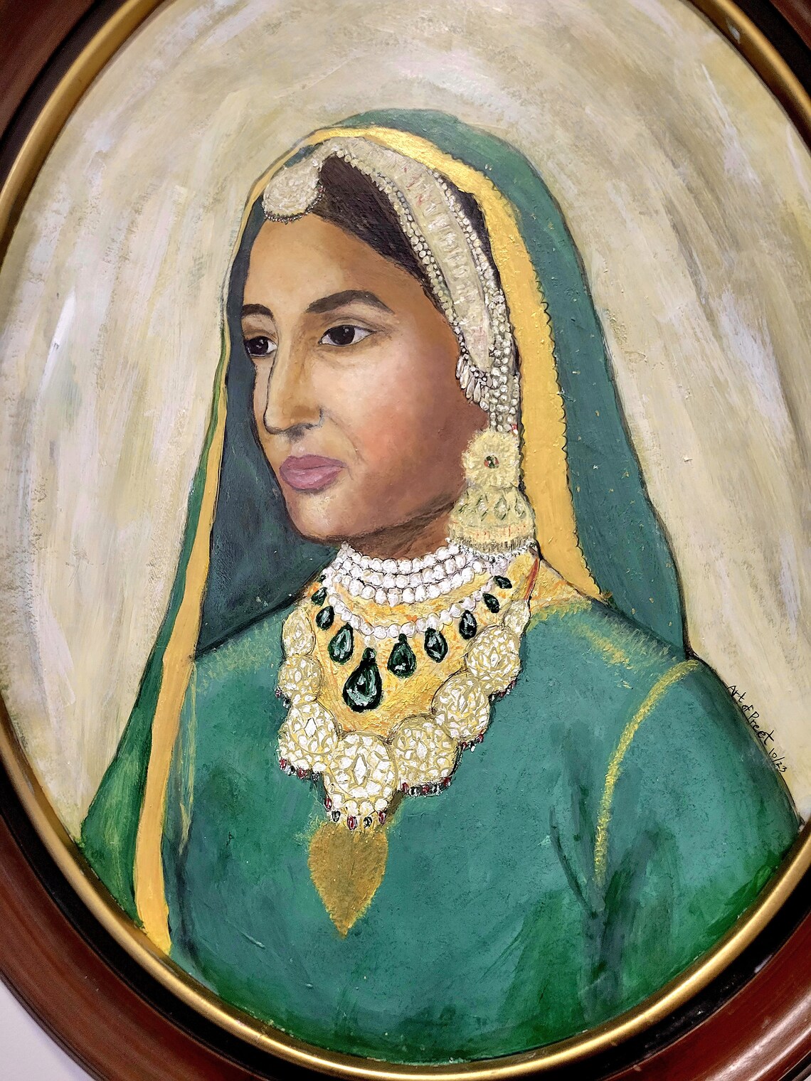 Maharani Jind Kaur of Punjab 10x13 Print - Etsy