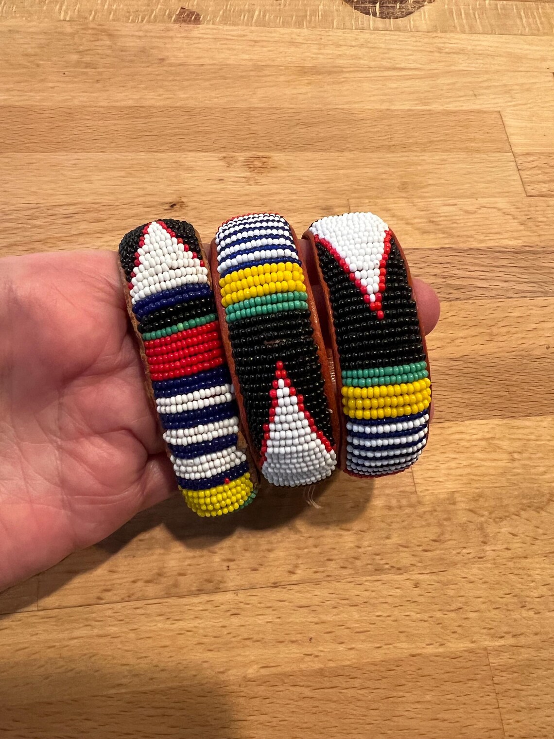 Masai Beaded Bangles, African Beaded Bracelets, Maasai Beaded Bracelets ...