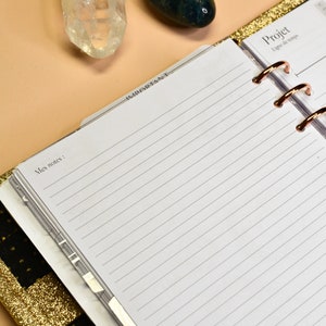 AA5 Paper Insert for Planner / A5 Sheets Project for Organizer / A5 ...