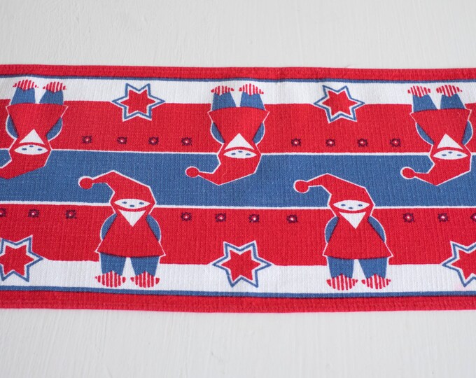 Mid Century Modern Scandinavian Tablecloth 1960s Table Runner Table ...