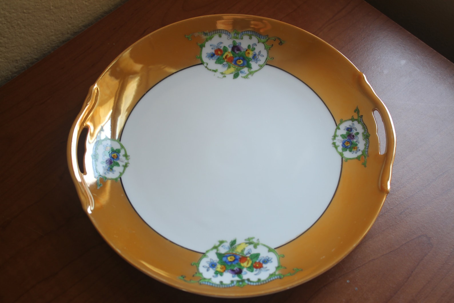 NORITAKE LUSTERWARE Vintage Ceramic Serving Plate 1920s - Etsy
