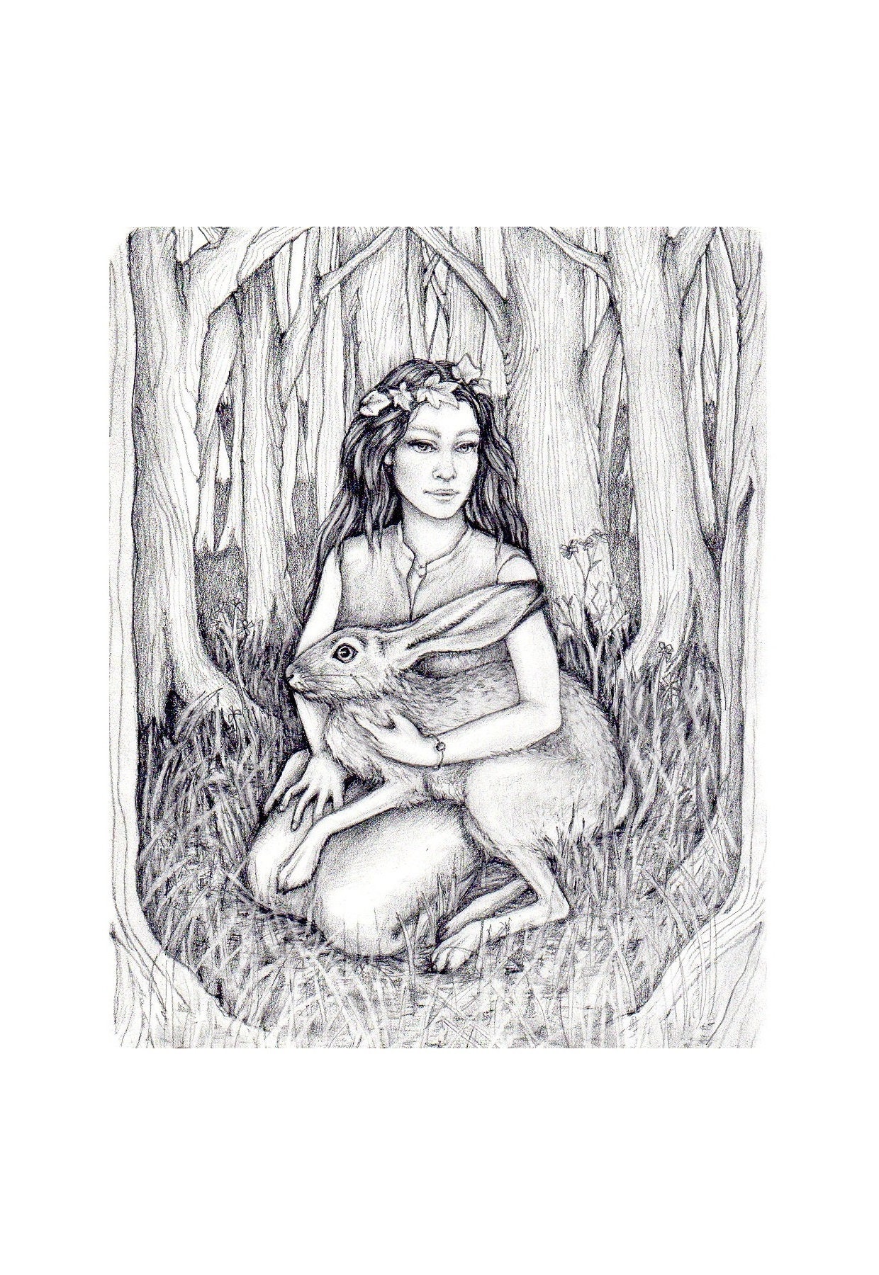 Alice Fine Art Print Illustration Kuryakova Art - Etsy