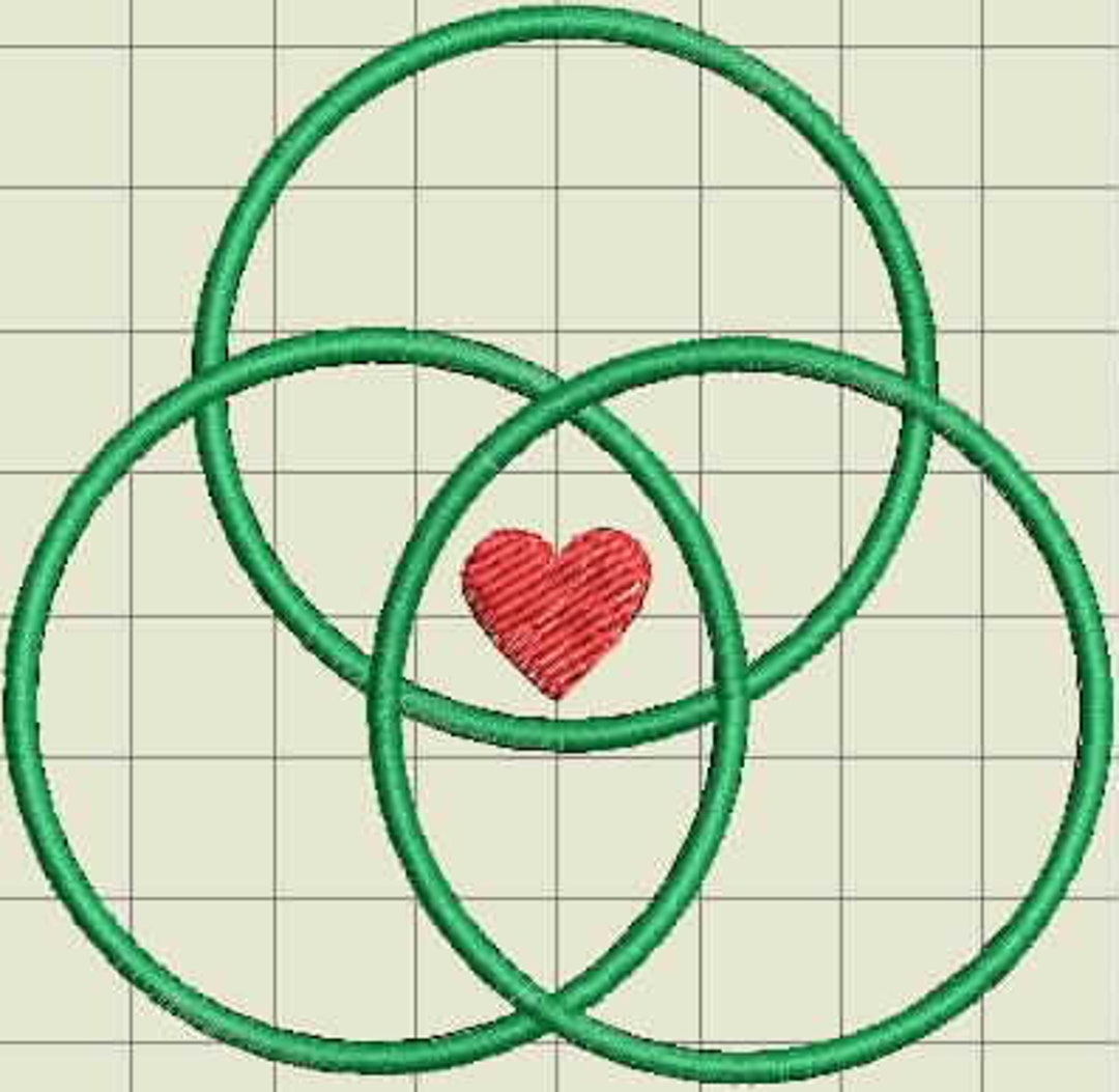 Trinity Set Embroidery Designs - Etsy