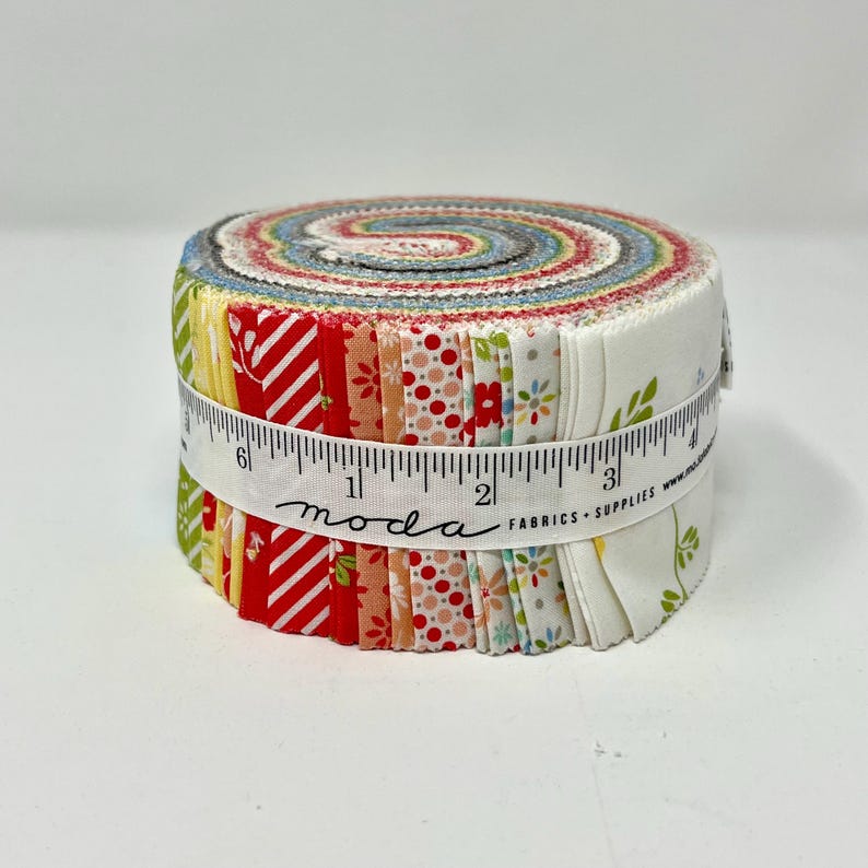 Moda Emma by Sherri & Chelsi Jelly Roll, 2.5" Precut Strips, Moda ...