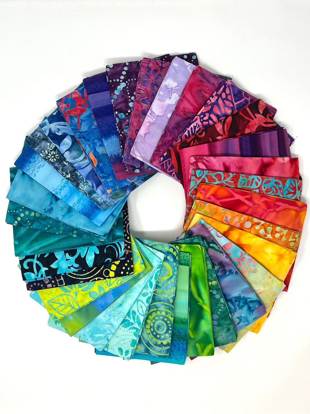 MODA Mambo Batiks, 32 Fat Quarter Bundle, Mambo Batiks Collection ...