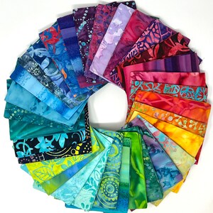 MODA Mambo Batiks, 32 Fat Quarter Bundle, Mambo Batiks Collection ...