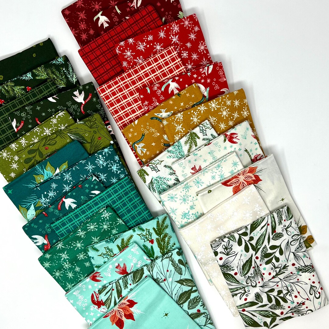 MODA Cheer and Merriment by Fancy That Design House, 29 Fat Quarter ...