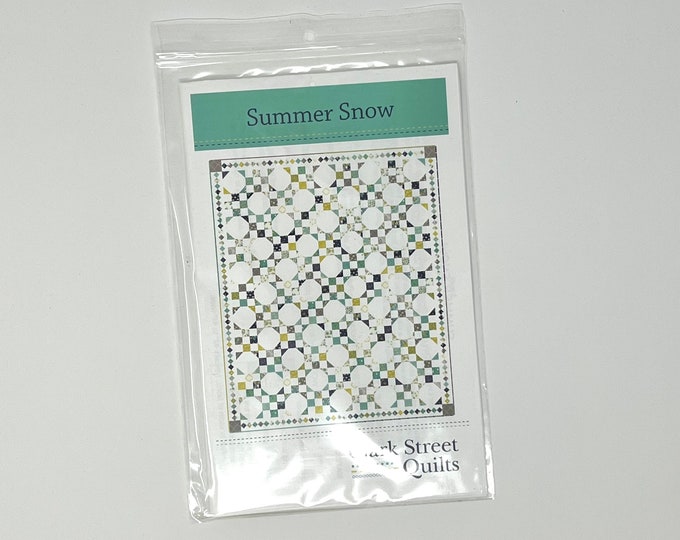 Summer Snow Quilt Pattern, Clark Street Quilts, Linzee Kull Mccray ...