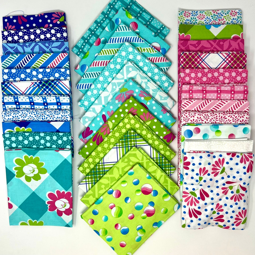 MODA Picnic Pop by Me & My Sister Designs, 33 Fat Quarter Bundle ...