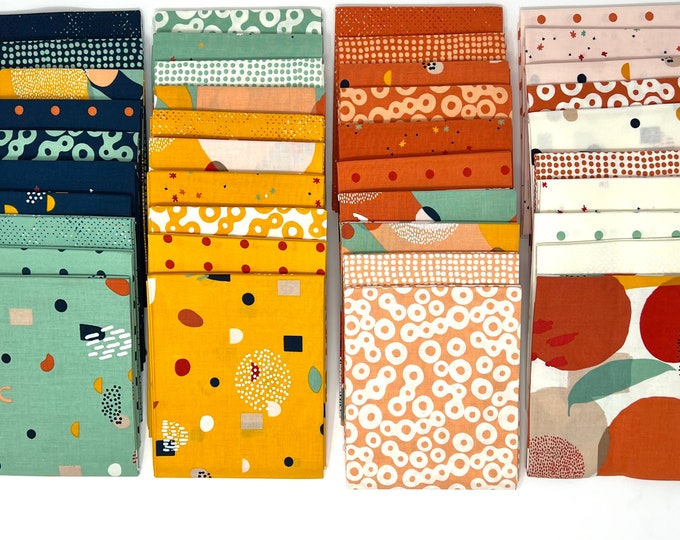 MODA Frisky by Zen Chic, Fat Quarters, Zen Chic FQ Bundle, Frisky Collection, 40 Fat Quarters ...