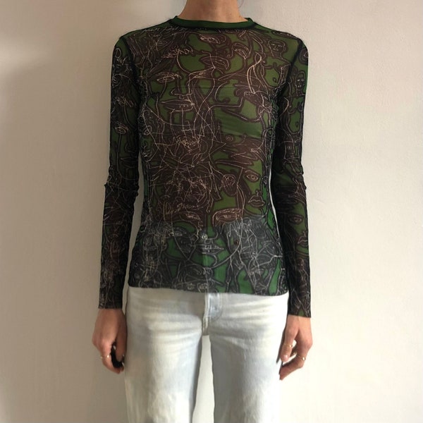 Tattoo Shirt Mesh - Etsy