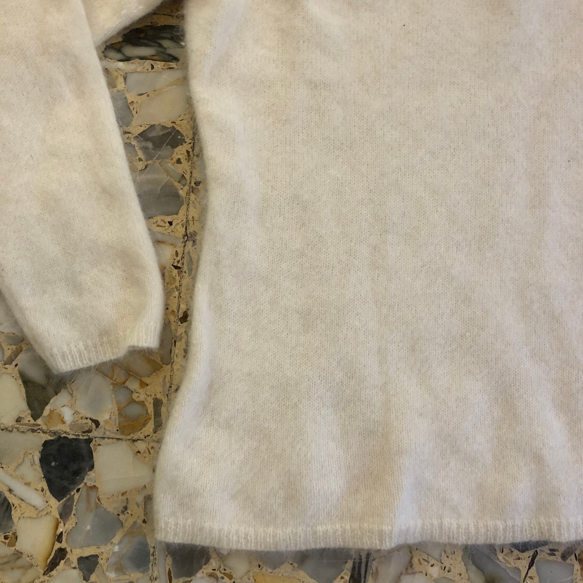 1960s White Angora Sweater Pure Pin up Sweater Girl - Etsy