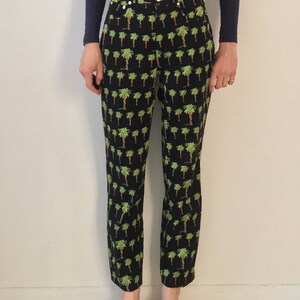 90s Versace Jeans Couture Palm Tree Garden of Eden Snakes Club Kid ...