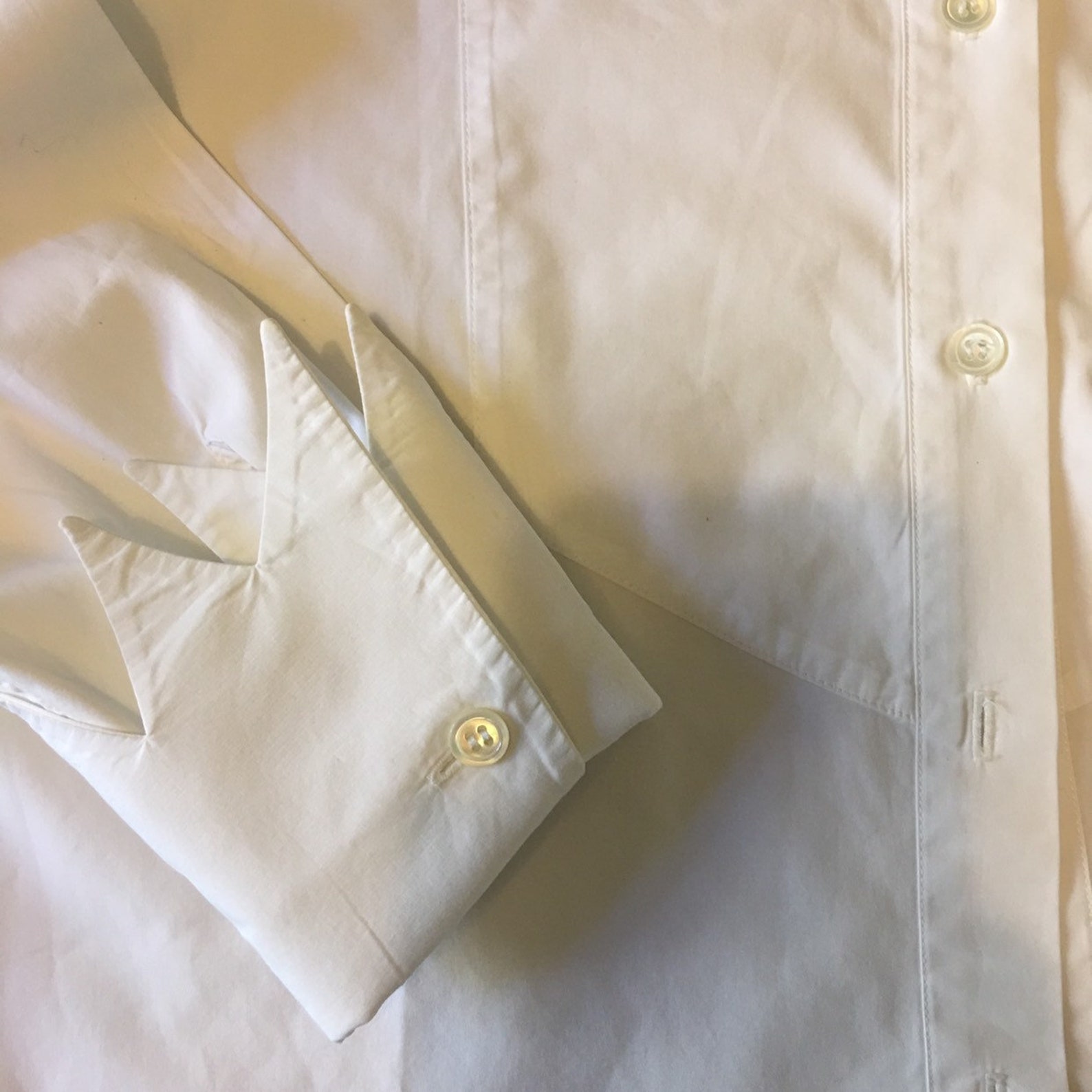 80s Kenzo Paris Asymmetrical Jester Collar and Cuffs White - Etsy