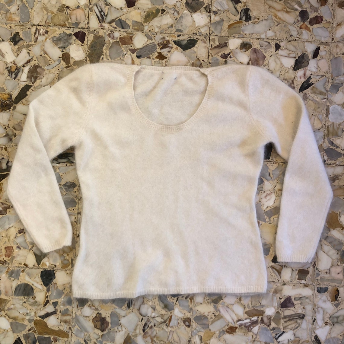 1960s White Angora Sweater Pure Pin up Sweater Girl - Etsy
