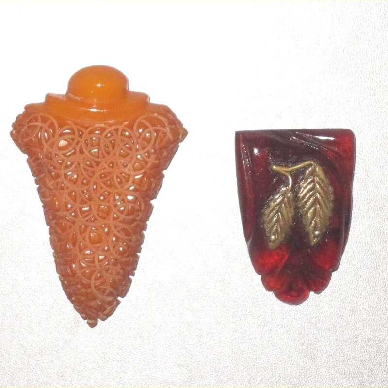 Bakelite Dress Clips - Etsy