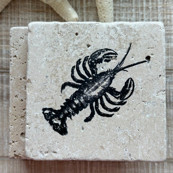 Travertine Coaster - Etsy