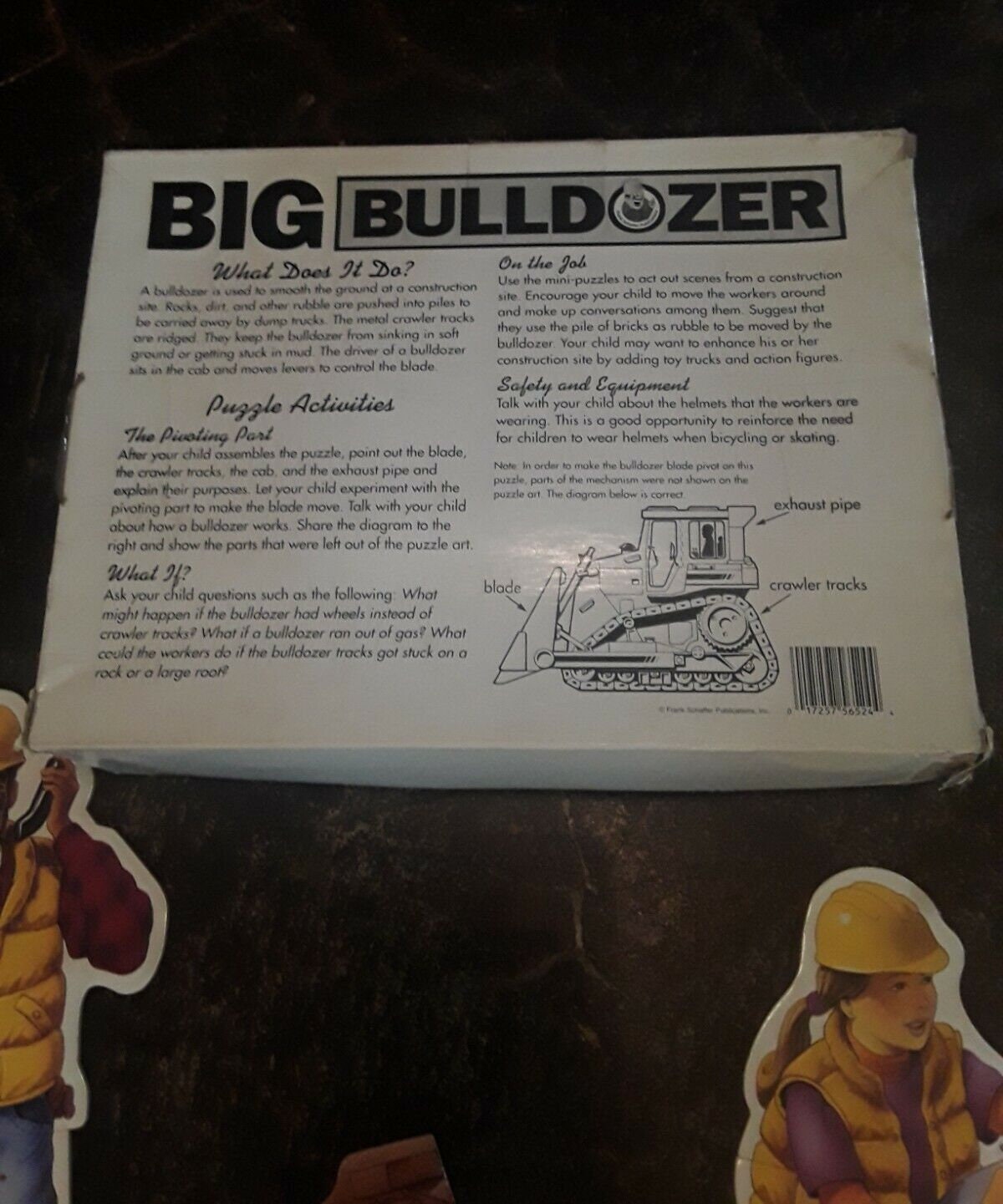 Big Bulldozer Giant Floor Puzzle 2'x3' Pre-owned - Etsy