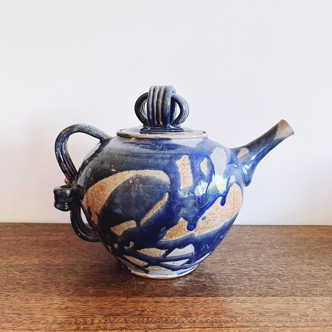 Vintage Studio Pottery Teapot - Signed “lee” - Etsy