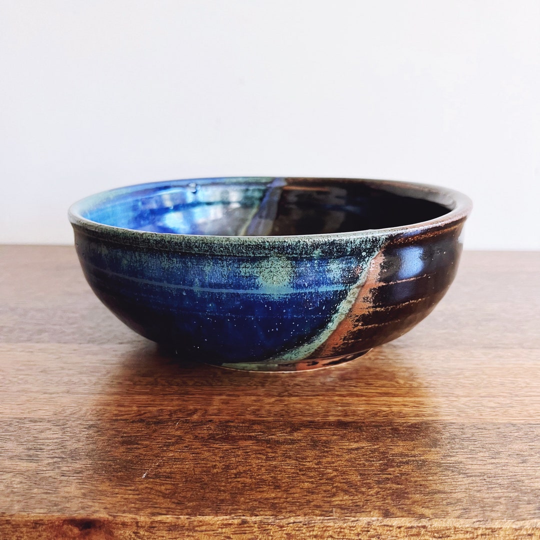 Vintage Studio Pottery Stoneware Ceramic Bowl - Etsy