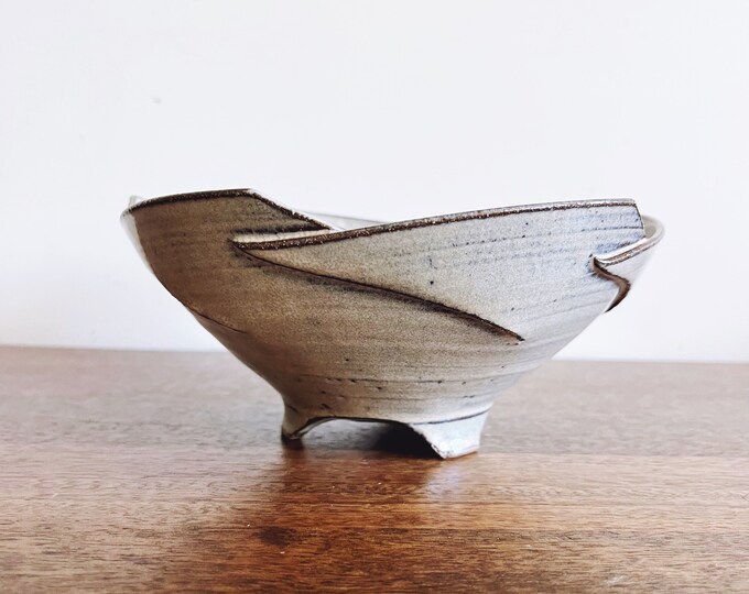 Vintage Larry Allen Studio Pottery Hand Built Bowl - Etsy