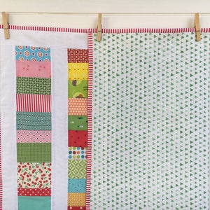 Striped Baby Quilt / Handmade Quilt/patchwork Baby Quilt/baby Blanket ...