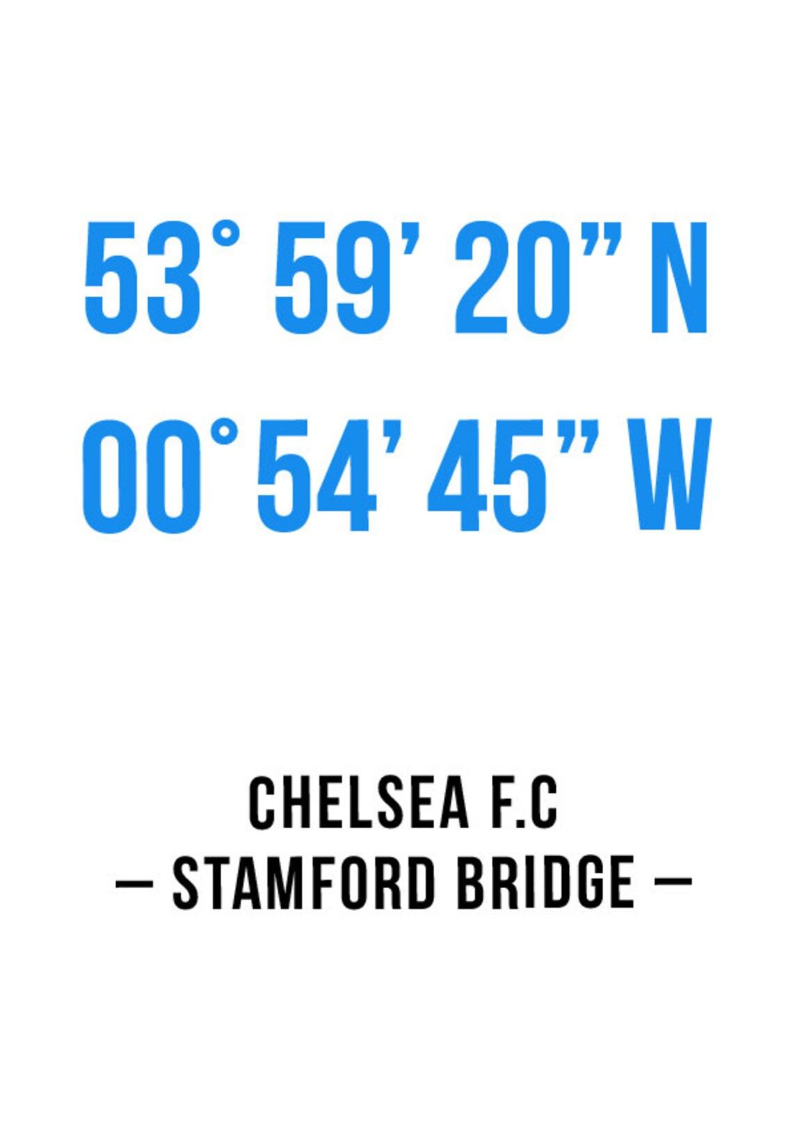 Personalised Football Team Coordinates Print / Poster custom - Etsy